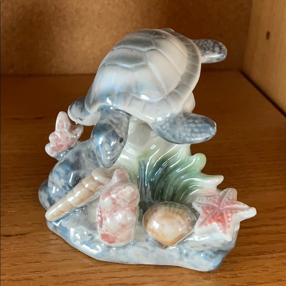 Accents | Sea Turtle Small Ceramic Sculpture | Poshmark